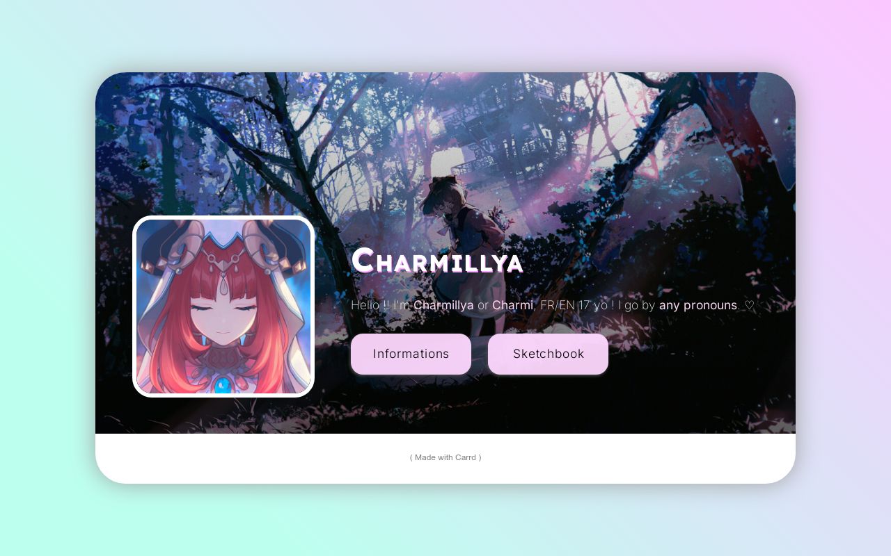 Charmillya's Carrd